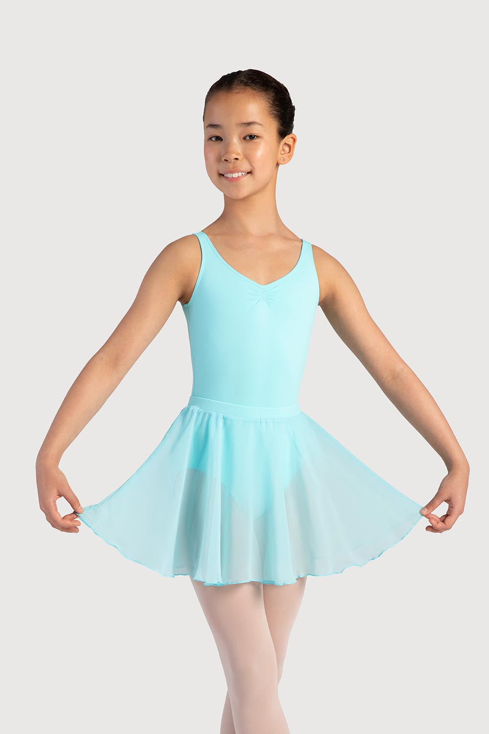 A0305G - Bloch Chayanne Chiffon Short Circle Girls Skirt – BLOCH AU B2B