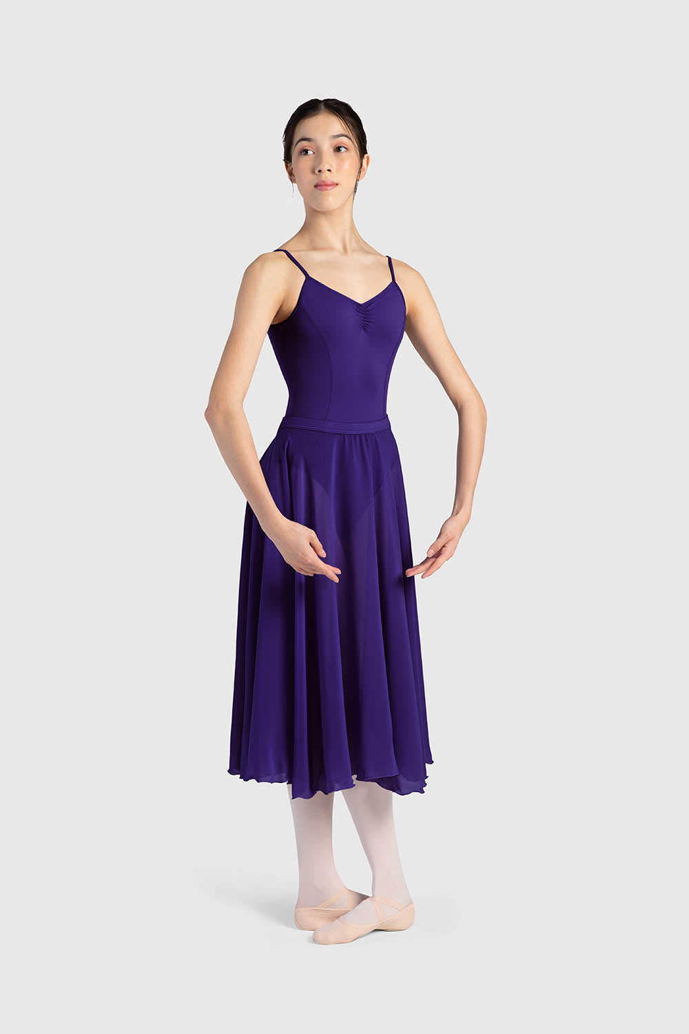 A0321L - Bloch Cambria Full Circle Chiffon Womens Skirt – BLOCH AU B2B